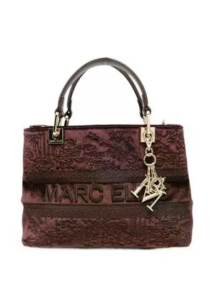 MARC ELLIS Wendi Logo-embroidered Tote Bag - Brown