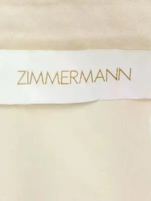 Zimmermann Wrap-around Satin Dress