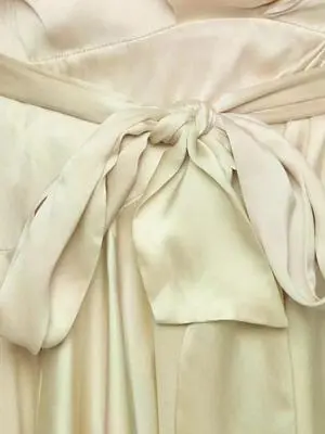 Zimmermann Wrap-around Satin Dress