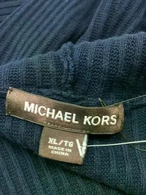 Michael Kors Ribbed-knit Hoodie