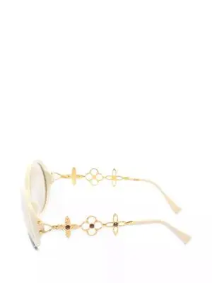 LOUIS VUITTON 2010s Ode Rhinestone Sunglasses