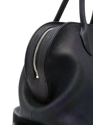 THE ROW Agnes 16 Leather Tote Bag - Blue
