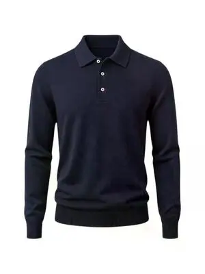 Filippo De Laurentiis Long Sleeve Polos For Men