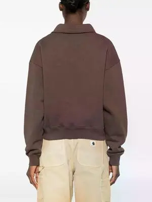 Sporty & Rich Logo-embroidered Sweatshirt