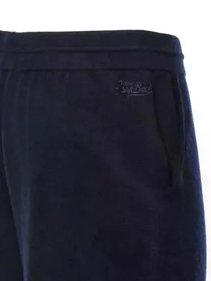 MC2 SAINT BARTH Drawstring-waist Wool Track Pants
