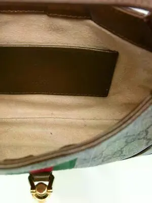 Gucci 2016-2026 Mini Gg Supreme Web Jackie 1961 Crossbody Bag - Neutrals