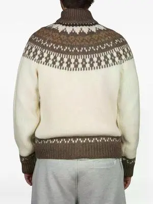 Altea Fair Isle Zip-up Cardigan