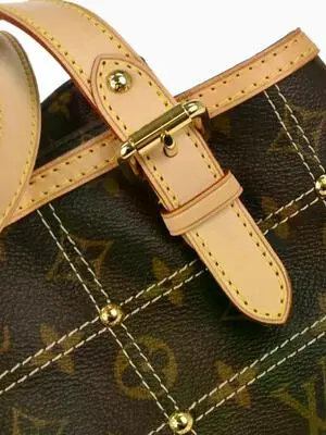 LOUIS VUITTON Monogram Riveting Handbag
