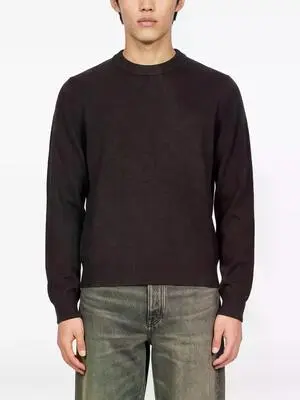 SUNFLOWER Crew-neck Ribbed-trim Sweater