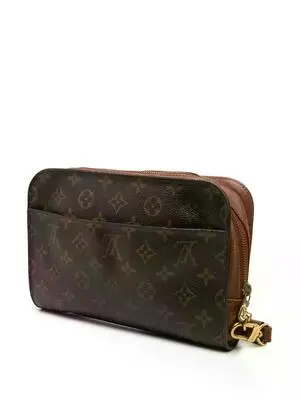 LOUIS VUITTON 2002 Monogram Orsay Clutch Bag