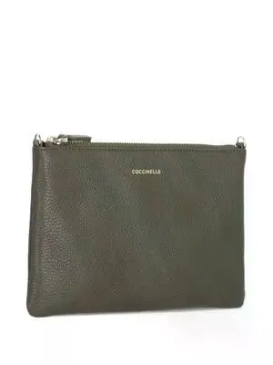 COCCINELLE Grained-leather Clutch Bag