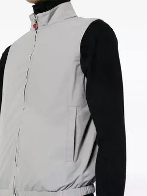 Kiton Zip-up Reversible Gilet