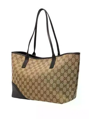 Gucci 2000-2015 Gg Canvas New Britt Tote Bag
