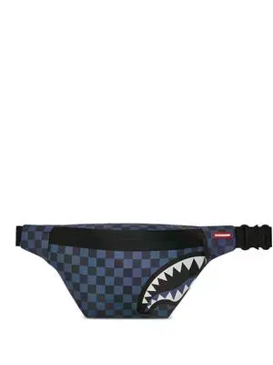SPRAYGROUND Sharks In Paris Belt Bag - Blue