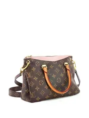 LOUIS VUITTON Pallas Tote Monogram Canvas With Leather Bb Shoulder Bag