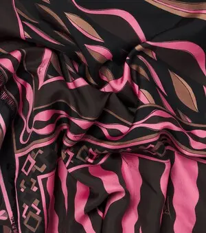 Emilio Pucci Printed Silk Twill Scarf