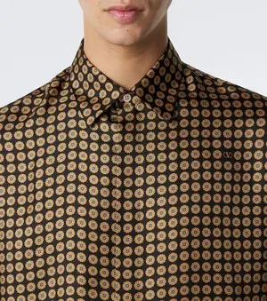 Valentino Garavani Printed Silk Twill Shirt