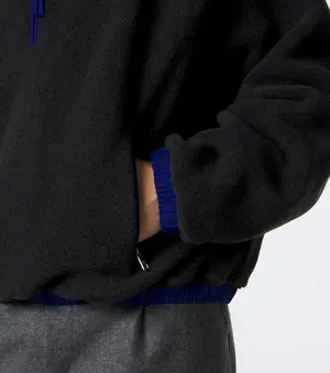 AMI Paris Oversized Fleece Jacket