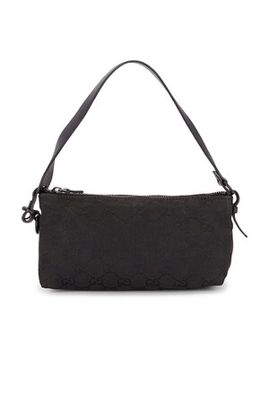 Gucci Vintage Pochette Shoulder Bag - Black