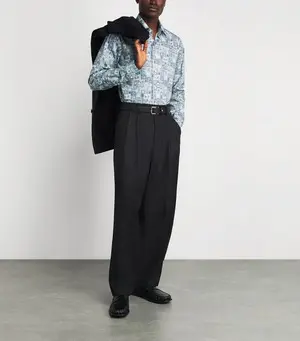 Eton Organic Cotton Printed Shirt