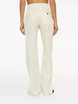FERRAGAMO Gancini-plaque Trousers