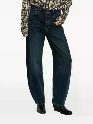 AGOLDE Luna Pieced Barrel-leg Jeans