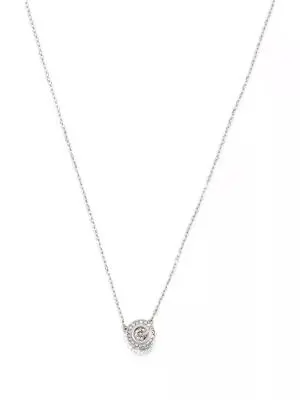 Guess G Crystal Necklace - Silver