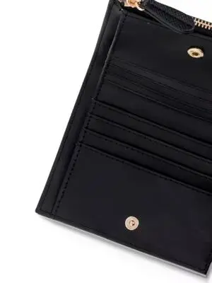TWINSET Logo-lettering Cross-grain Wallet