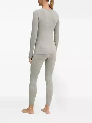 VIKING Fair Isle-patterned Ski T-shirt And Leggings Set