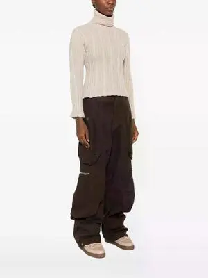 Moncler Cable-knit Roll-neck Sweater