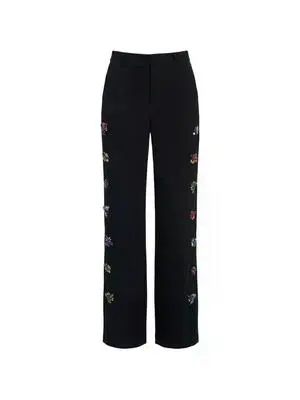 Cinq À Sept Crown Jewel Collins Trousers - Black