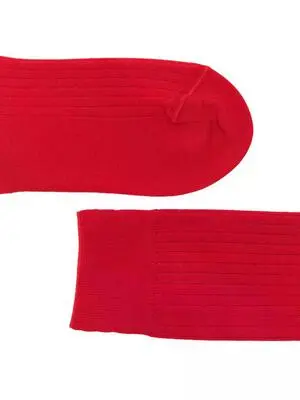 ANT45 Urbana Long Ribbed-knit Socks