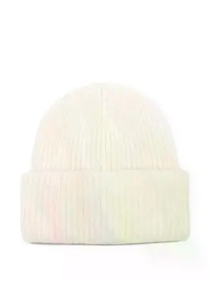 MC2 SAINT BARTH Logo-patch Ribbed Beanie Hat