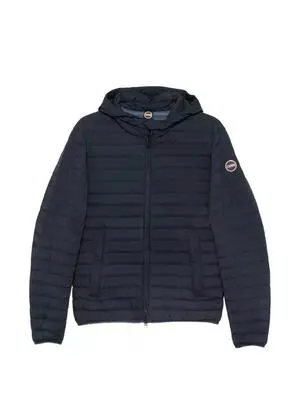 COLMAR Quilted Hooded Coat - Blue