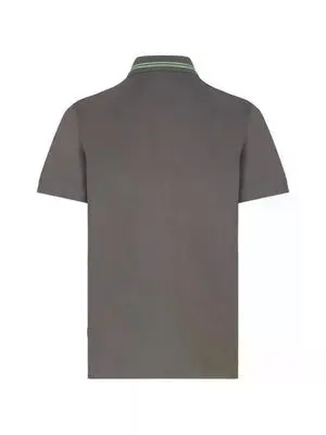 Paul Smith Stripe-trim Polo Shirt - Grey