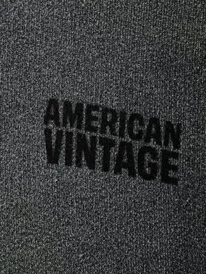 American Vintage Jitbay Faded Raglan-sleeve Sweatshirt - Grey