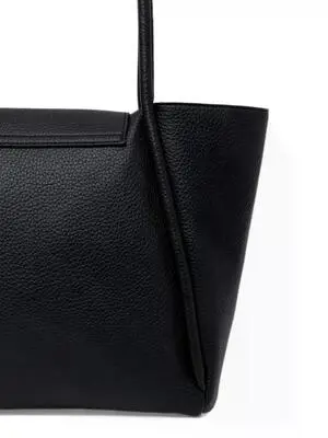 Lola Casademunt Logo-plaque Pebbled-effect Tote Bag