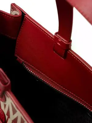 Armani Exchange Logo-print Panelled Tote Bag