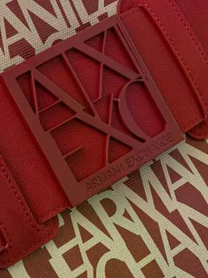 Armani Exchange Logo-print Panelled Tote Bag