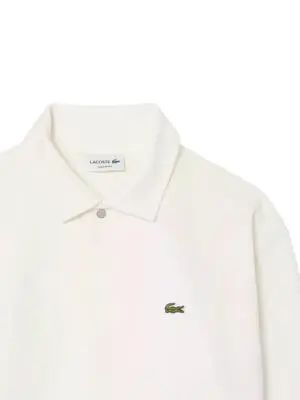 Lacoste Polo-collar Piqué Sweatshirt