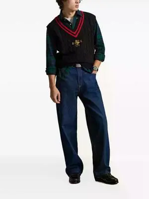 Polo Ralph Lauren Wool Cricket Sleeveless Jumper