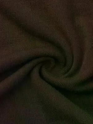 ILI NODE Susan Check-panel Asymmetric T-shirt