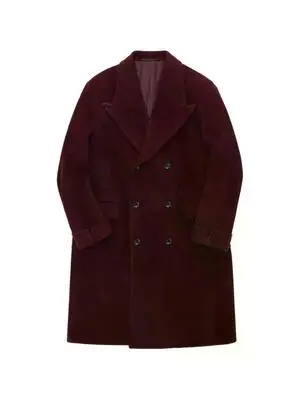 FORTELA Bogart Double-breasted Coat - Red