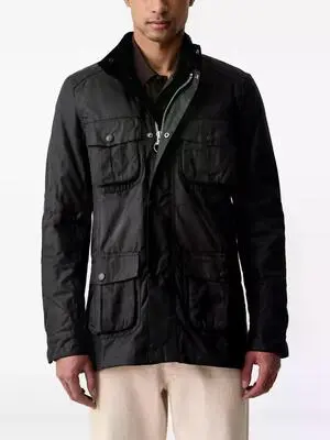 Barbour Corbridge Waxed Jacket - Black