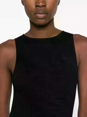 Eric Bompard Sleeveless Knitted Maxi Dress