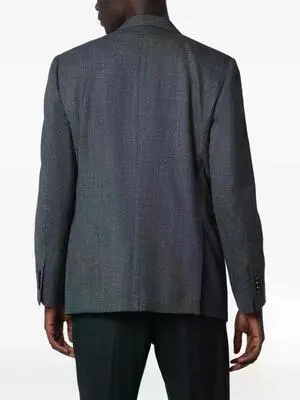 LARDINI Single-breasted Wool Blazer
