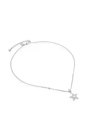 JIMMY CHOO Star-pendant Curb-chain Necklace
