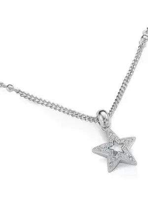 JIMMY CHOO Star-pendant Curb-chain Necklace