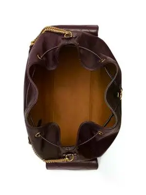 Tory Burch Large Charlie Quilted Drawstring Shoulder Bag