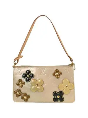 LOUIS VUITTON Vernis Lexington Fleurs Mini Bag